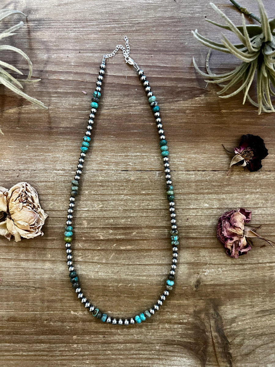Authentic Native American Silver & Sterling Silver Jewelry – Blue Roan ...